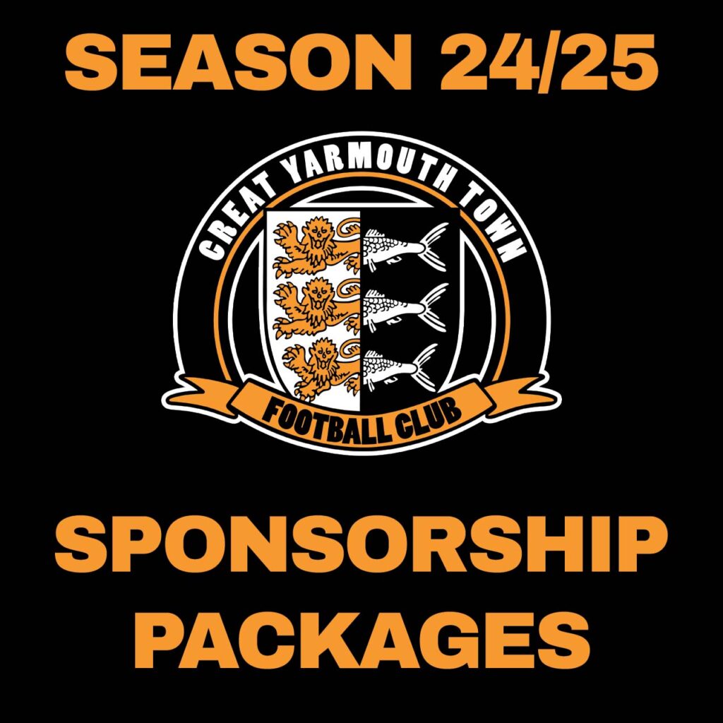 Sponsorship Opportunities - Great Yarmouth Town FC